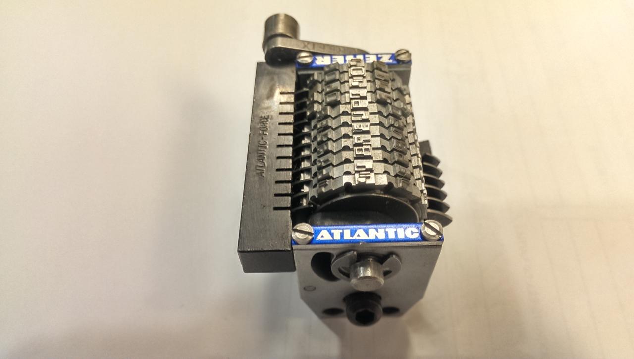 Lot #49: Atlantic Force MICR 11-Digit Numbering Machines (Odd & Even ...